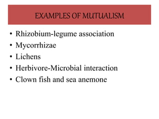 Microbial interaction | PPTX
