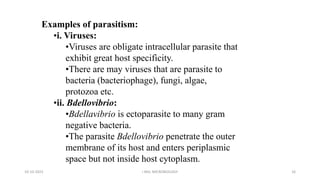 MICROBIAL INTERACTION.pptx | Biological Sciences | Science