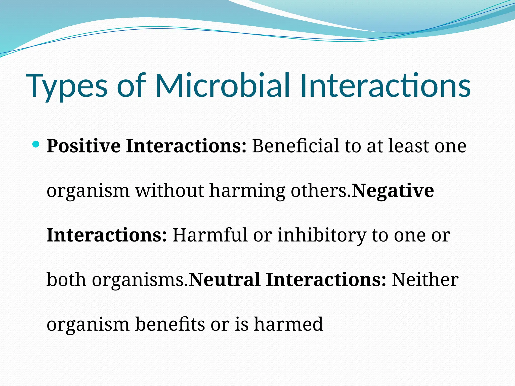 MICROBIAL INTERACTION........................................ | PPTX