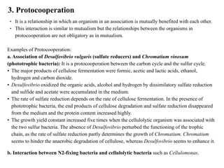 Microbial interaction and its relationship | PDF