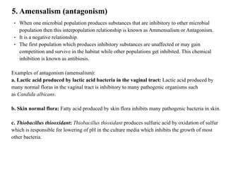 Microbial interaction and its relationship | PDF