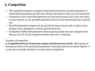 Microbial interaction and its relationship | PDF