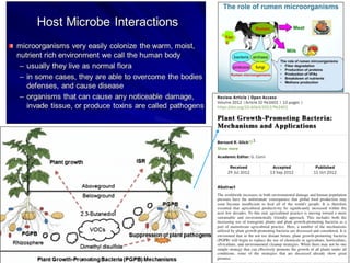 Microbial interaction and its relationship | PDF