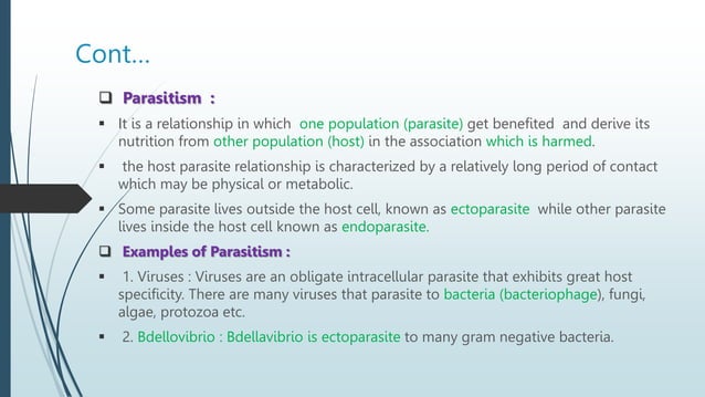 MICROBIAL INTERACTION PPT/ MICROBIAL INTERACTION AND THEIR TYPES ...