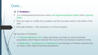 MICROBIAL INTERACTION PPT/ MICROBIAL INTERACTION AND THEIR TYPES ...