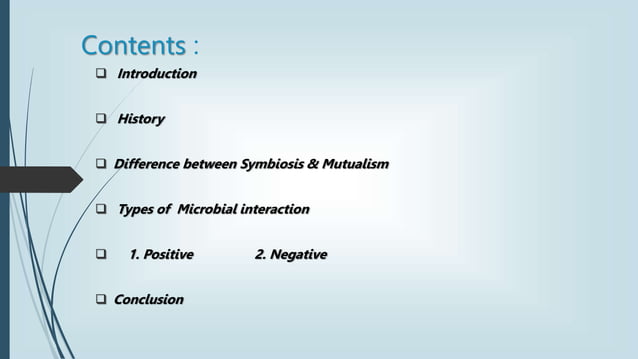 MICROBIAL INTERACTION PPT/ MICROBIAL INTERACTION AND THEIR TYPES ...