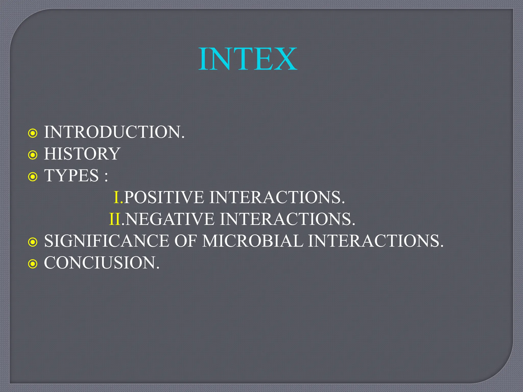 MICROBIAL INTERACTIONS AND TYPE OF INTERACTION | PDF