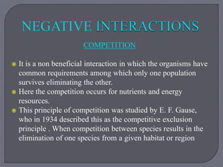 MICROBIAL INTERACTIONS AND TYPE OF INTERACTION | PPT