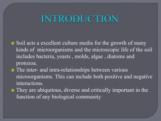 MICROBIAL INTERACTIONS AND TYPE OF INTERACTION | PPT