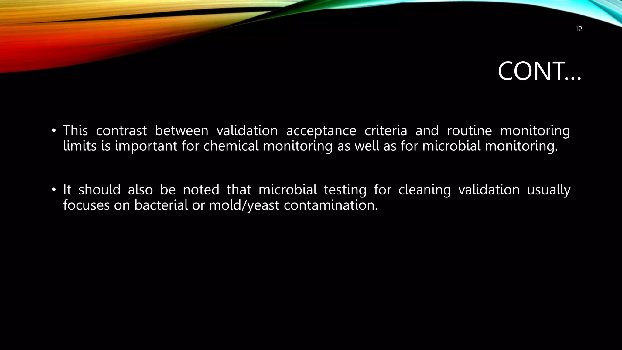 Microbial issues in cleaning validation.pptx