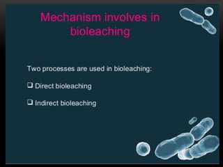 Microbial leaching | PPTX