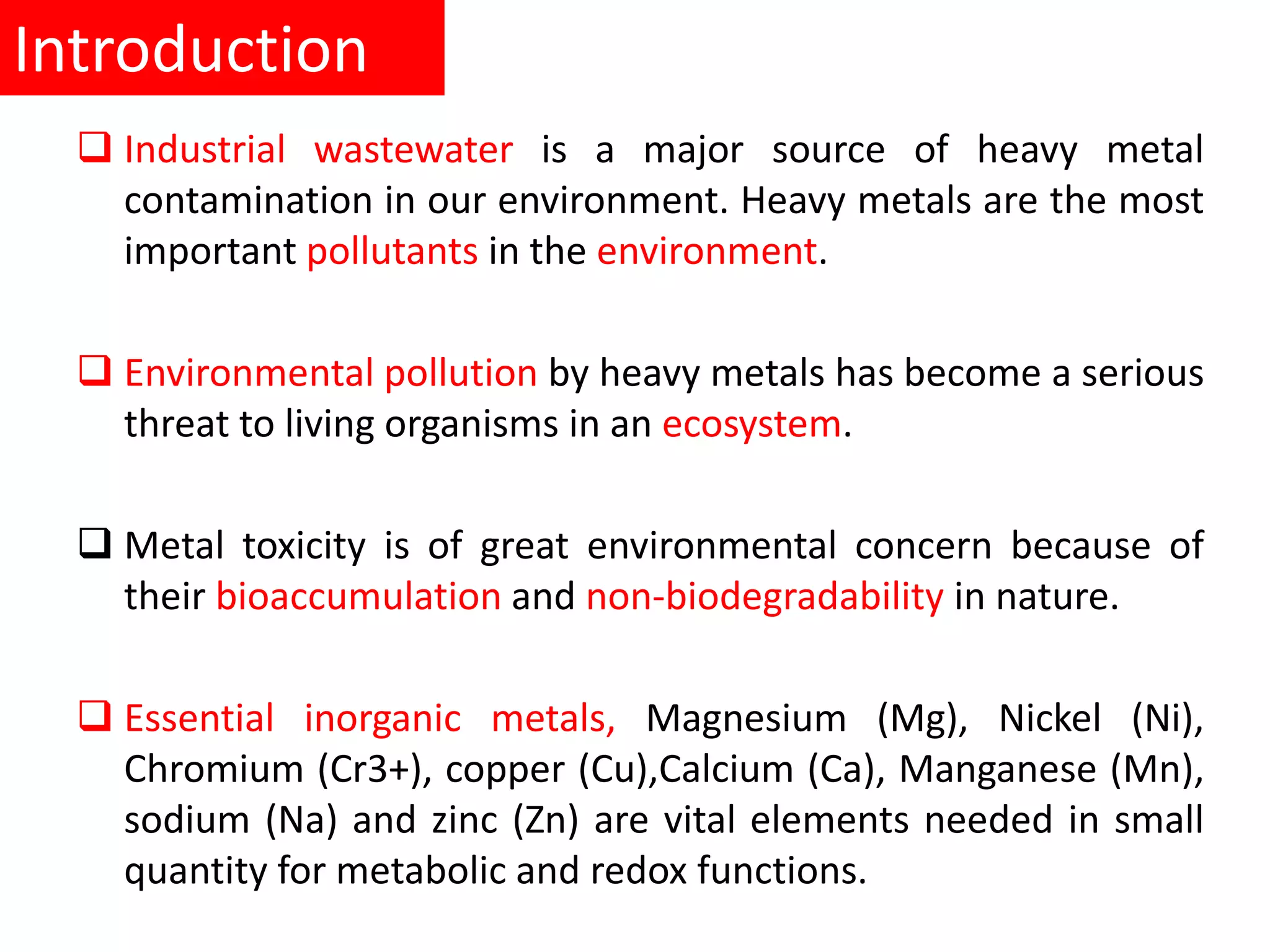 Microbial life in heavy metal environment | PPTX