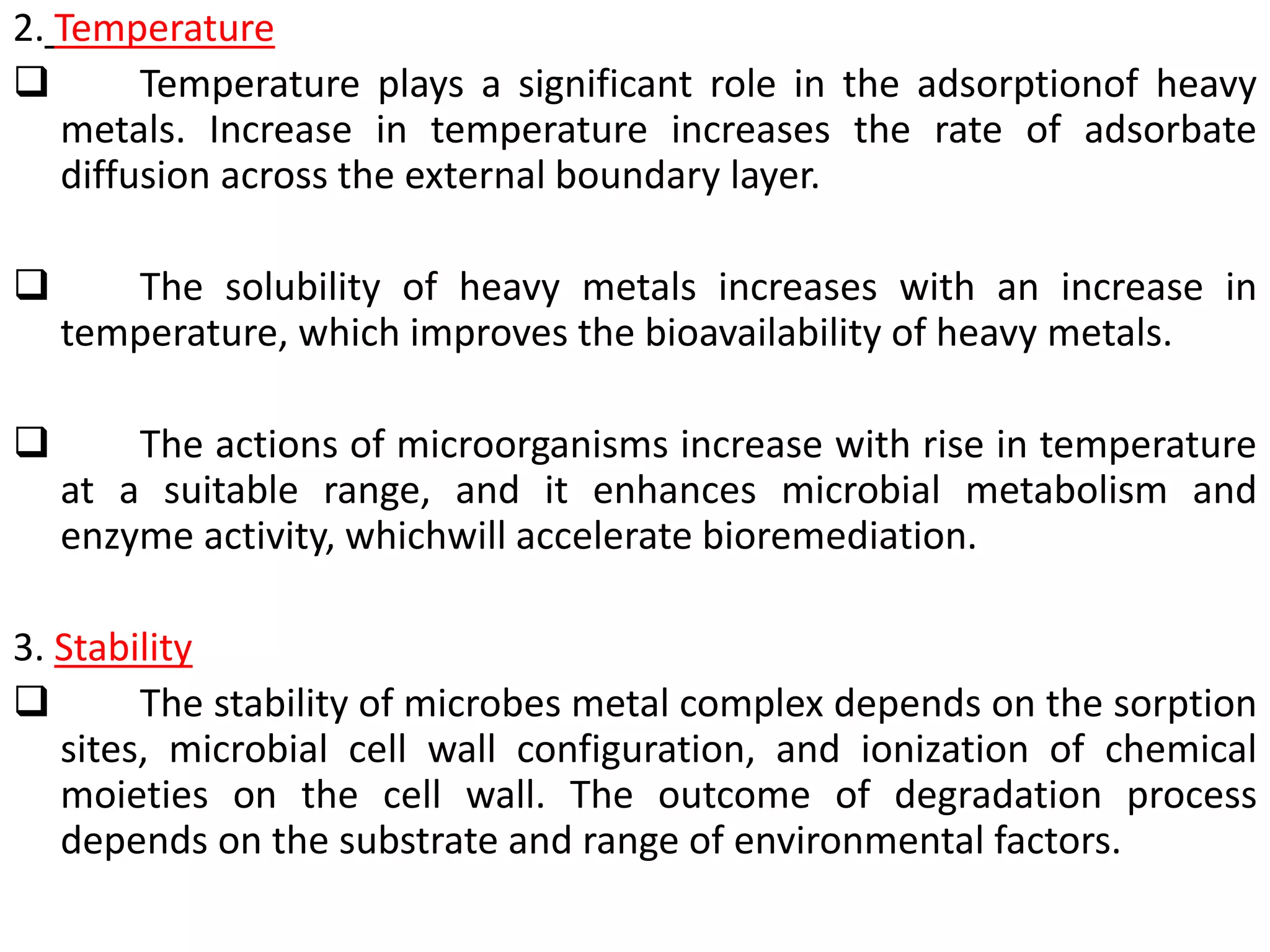 Microbial life in heavy metal environment | PPTX