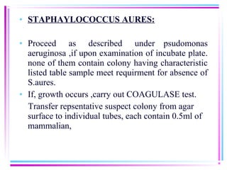 Microbial limit test 112070804013 | PPT