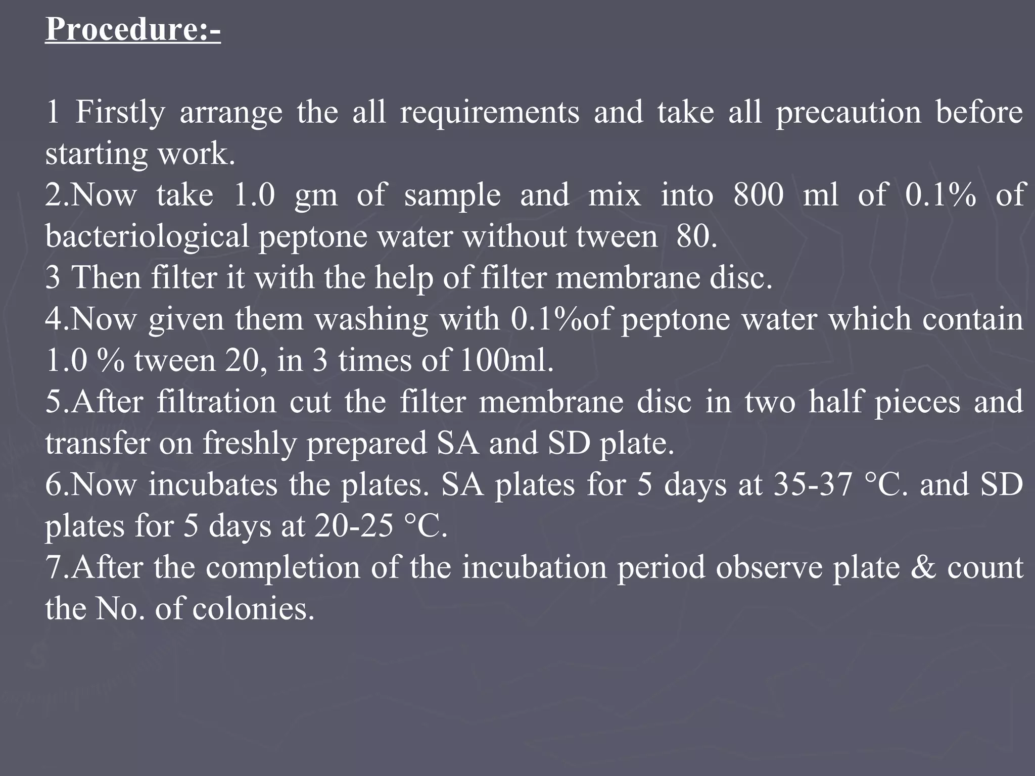 Microbial limit test | PPT