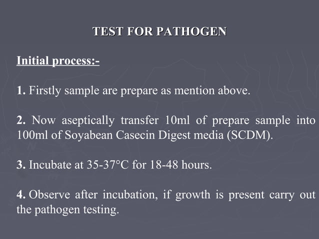Microbial limit test | PPT | Chemistry | Science