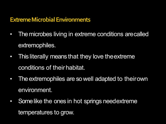 Microbial habitats | PPTX