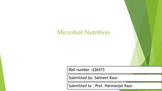Microbial Nutrition.pptx