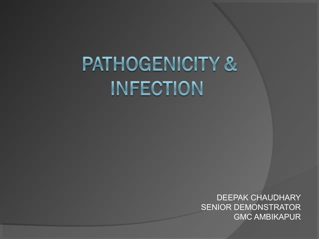 Microbial pathogenicity | PPT
