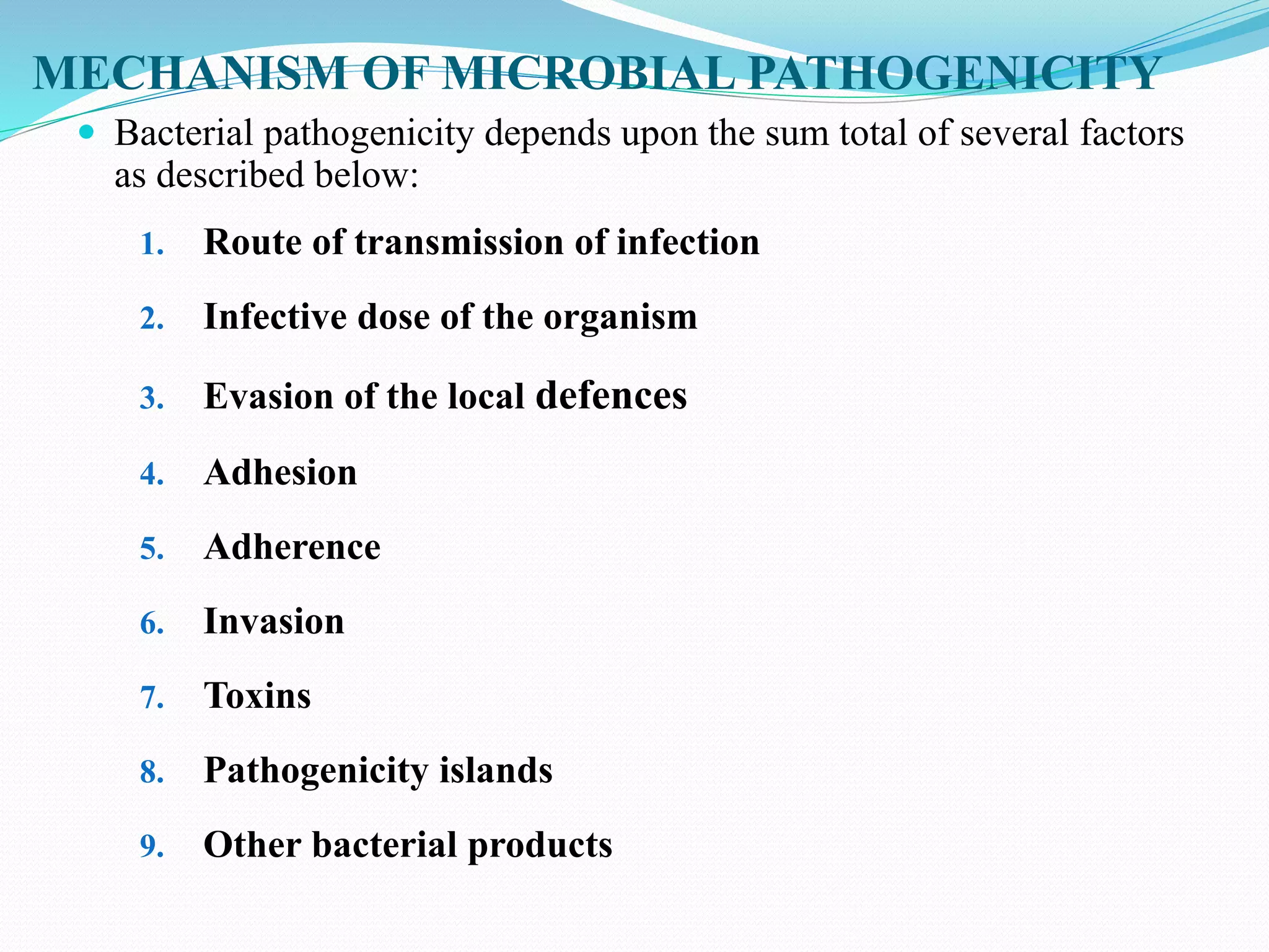 Microbial pathogenicity | PPTX