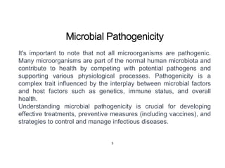 Microbial Pathogenicity-Bacteria,Virus,Fungi and Parasite | PPTX