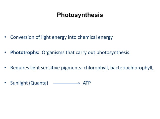 Phototrophy, chemotrophy and autotrophy in prokaryotes | PPT ...