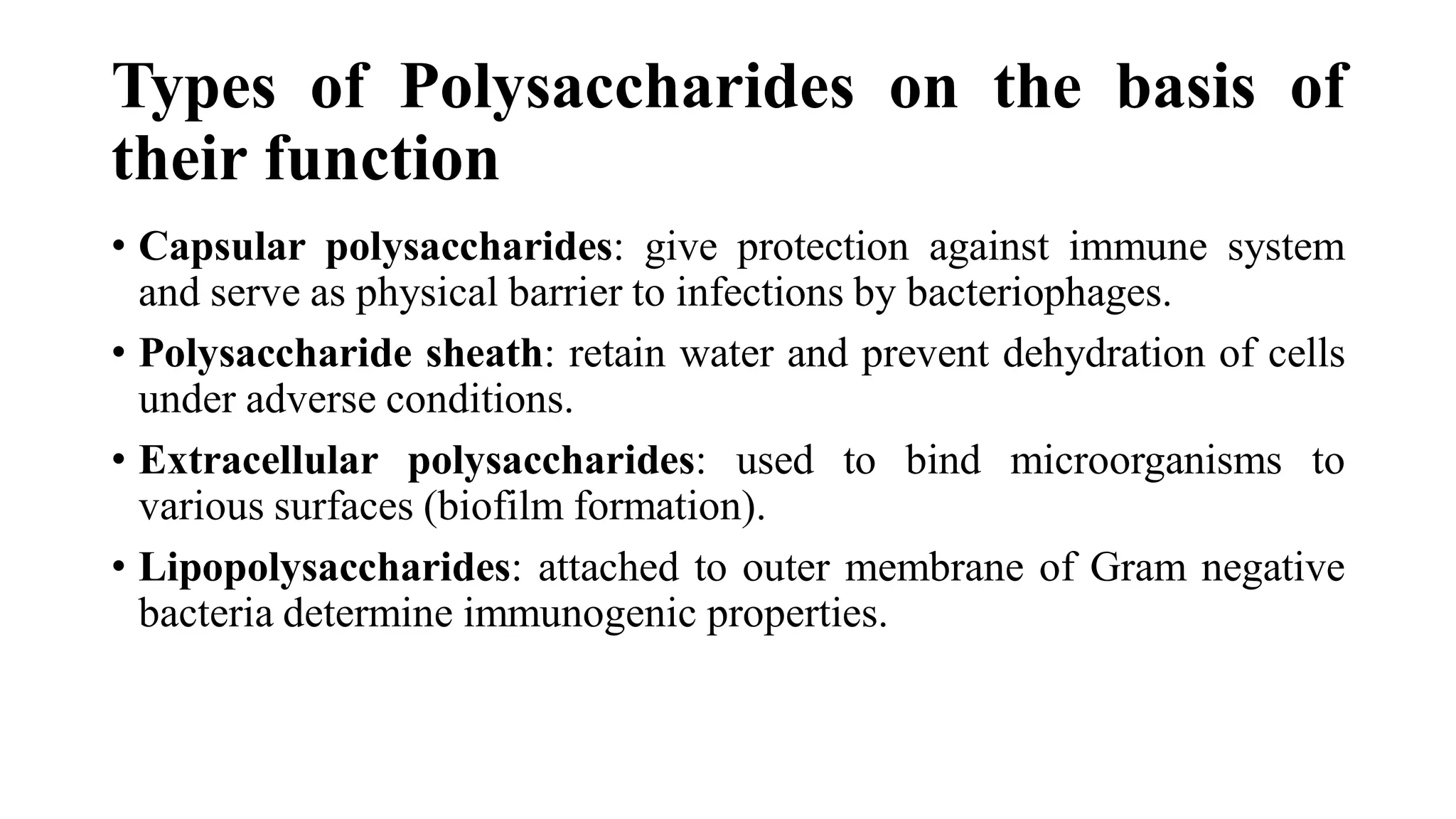 Microbial polysaccharides | PDF