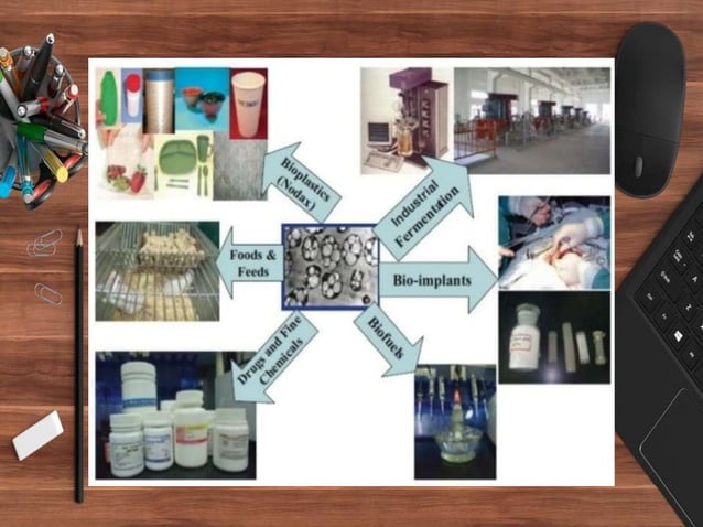 Microbial products (bioplastic ,bioscrubber,biofilter | PPT