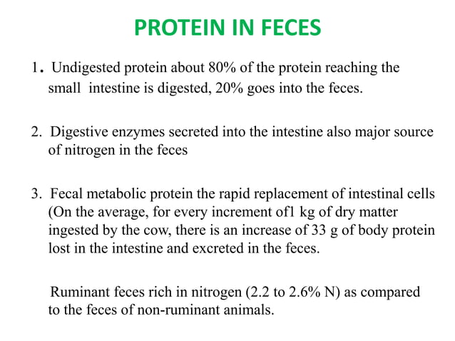 Microbial protein synthesis and its estimation in ruminants | PPTX