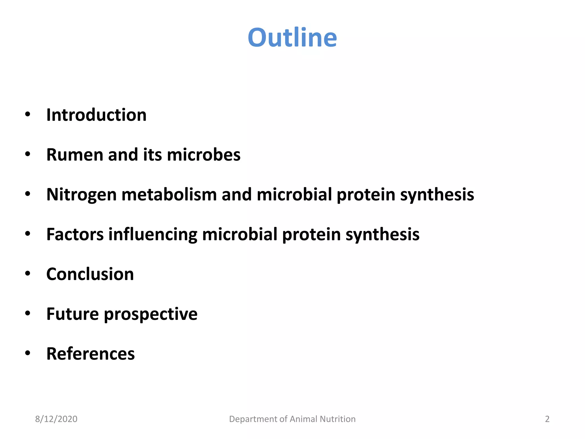 Microbial protein efficiency | PPTX