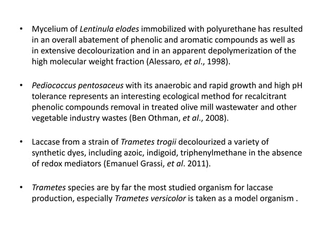 Environmental Microbiology: Microbial degradation of recalcitrant ...