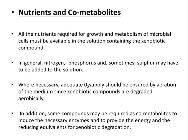 Environmental Microbiology: Microbial degradation of recalcitrant ...