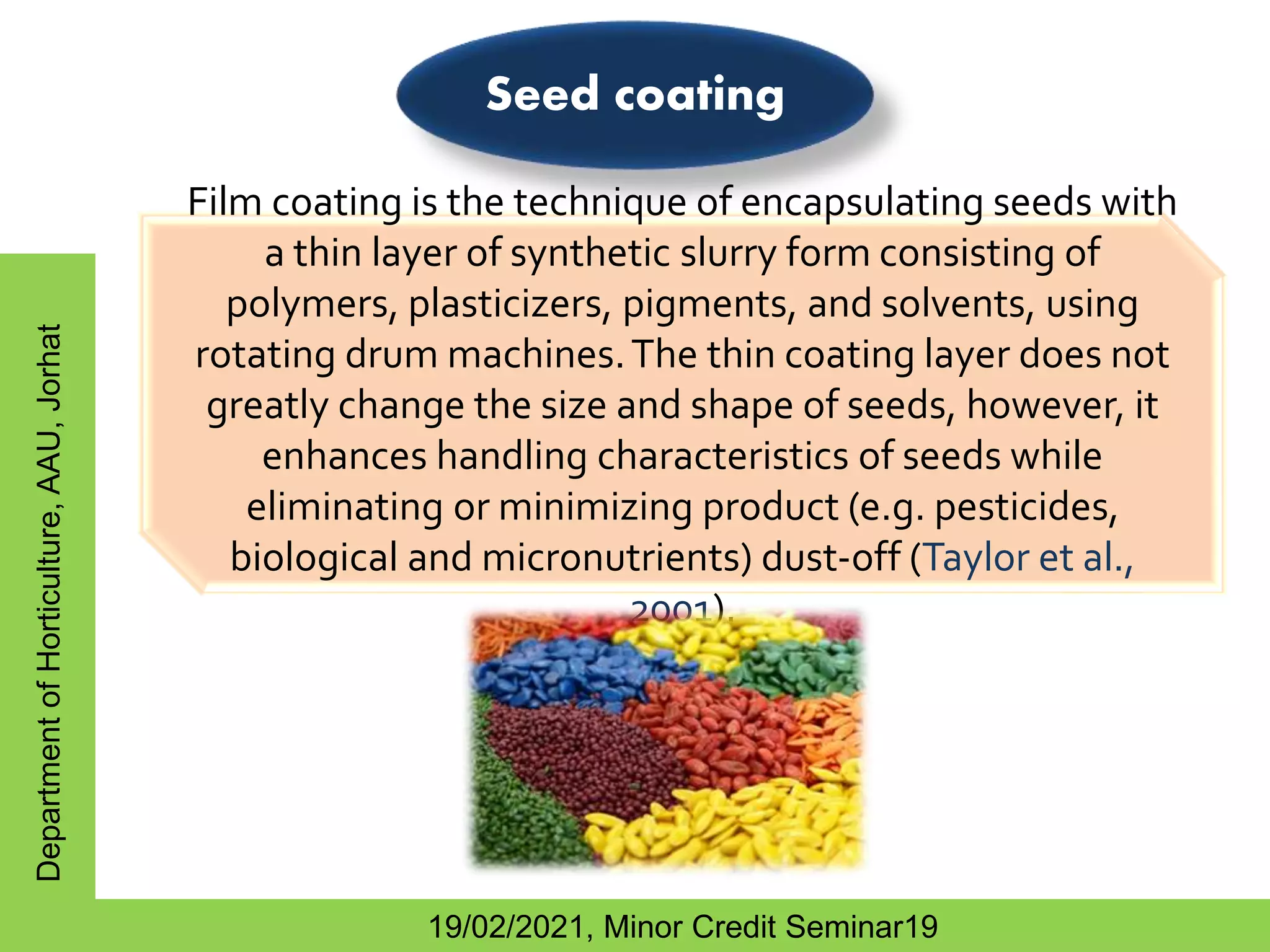 Microbial seed coating | PPTX