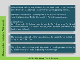 Microbial seed coating | PPTX