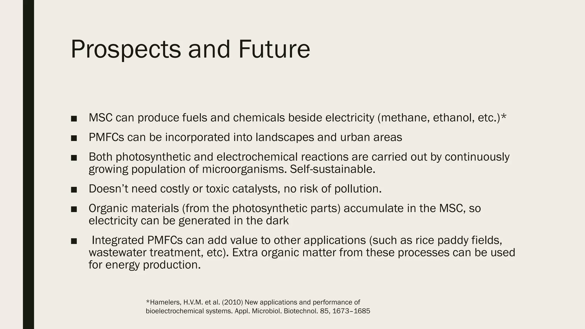 Microbial Solar Cells: Applying Photosynthetic and Electrochemically ...