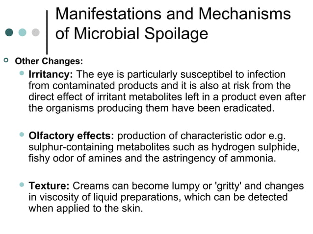 Microbiological Contamination And Preservation Of Pharmaceutical ...