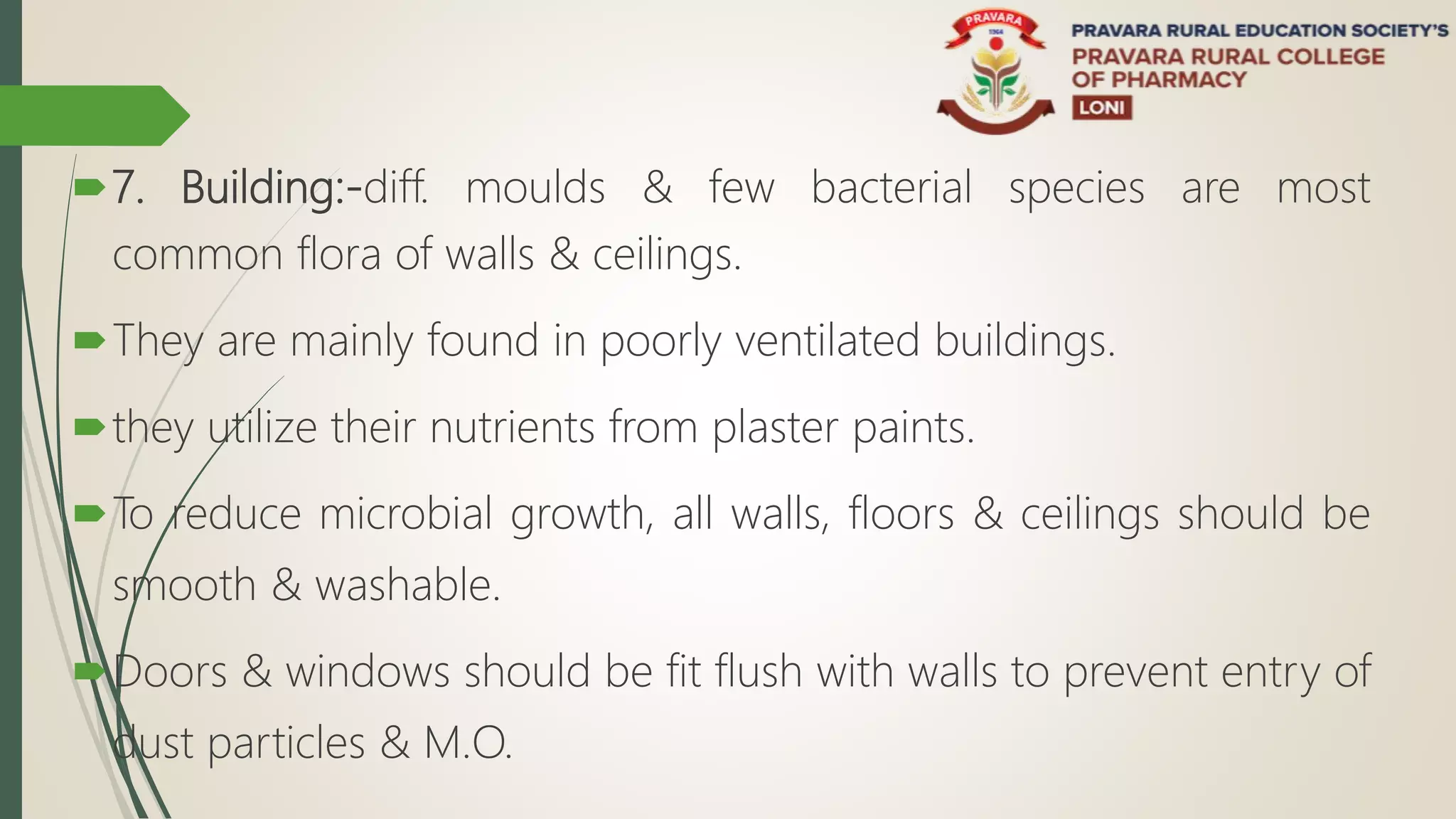 Microbial spoilage-by S.D.Mankar types, sources of contamination ...