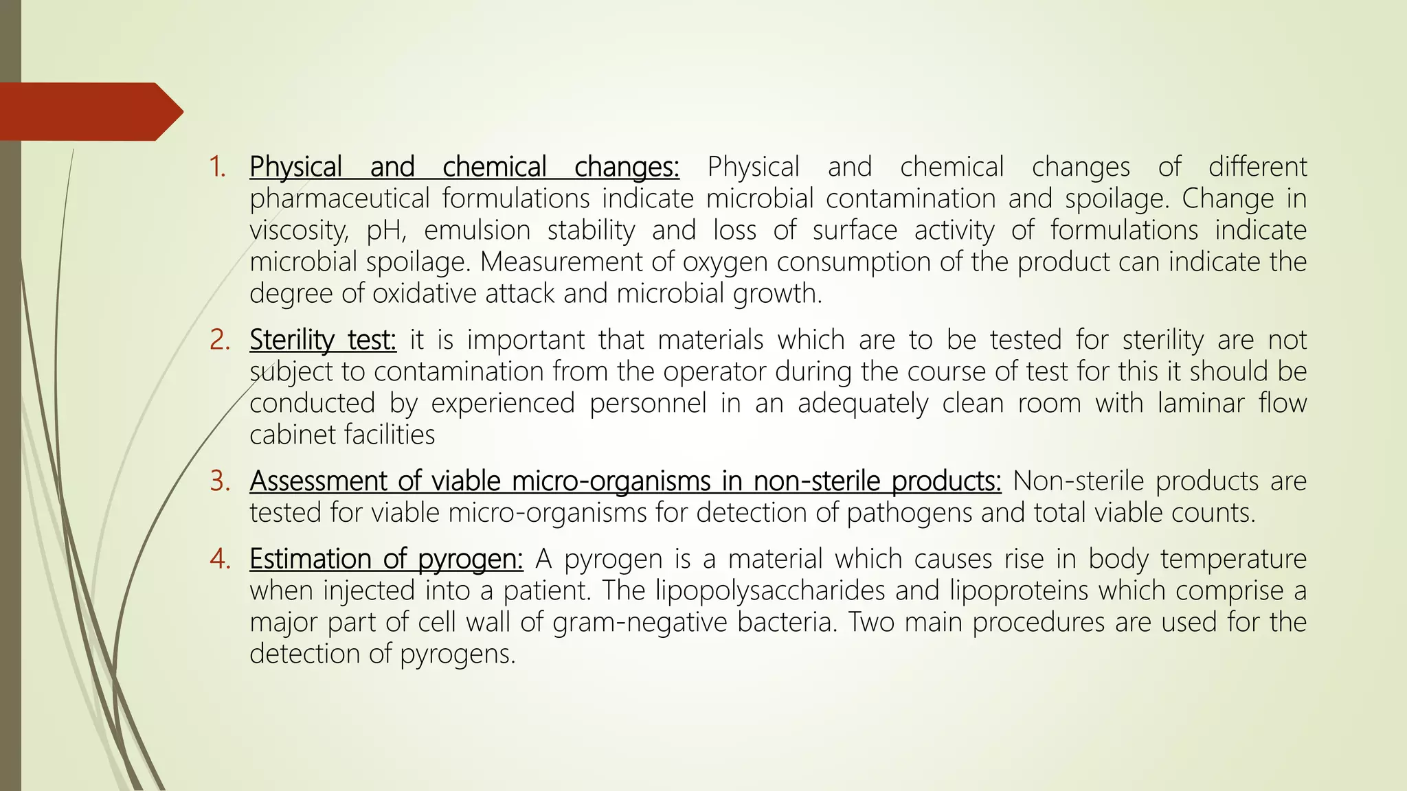 Microbial spoilage - Pharmaceutical microbiology (Second year b.pharm ...