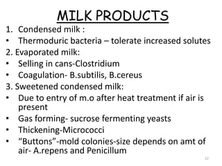 Food Contamination and Microbial spoilage | PPTX