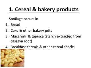 Food Contamination and Microbial spoilage | PPTX