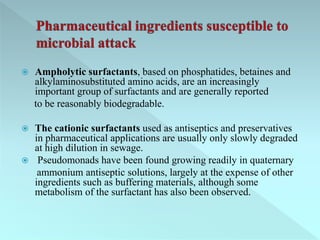 Microbial spoilage, infection risk and.pptx