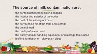 Microbial spoilage of milk and milk product | PDF