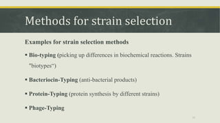 Microbial strain selection.. | PPTX