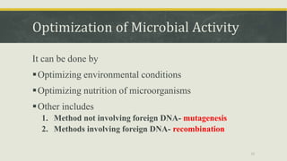 Microbial strain selection.. | PPTX