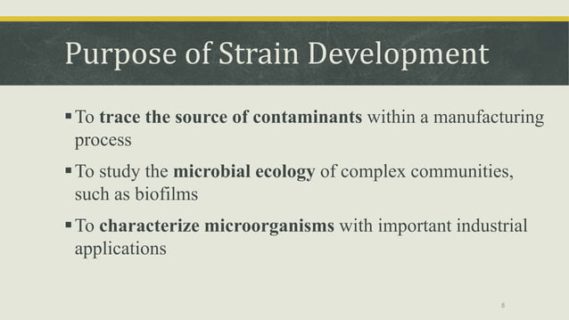 Microbial strain selection.. | PPTX