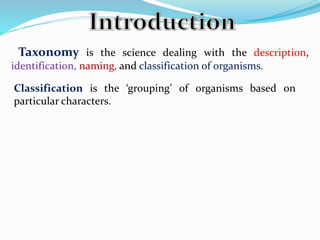 Microbial taxonomy | PPTX