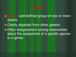 Microbial taxonomy | PDF