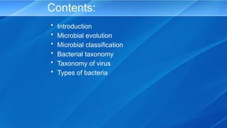 Microbial taxonomy.pptx by jyoti ranjan k | PPT
