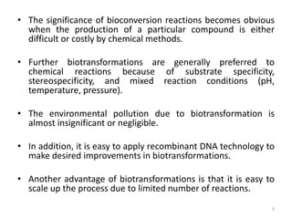 Microbial transformation | PDF