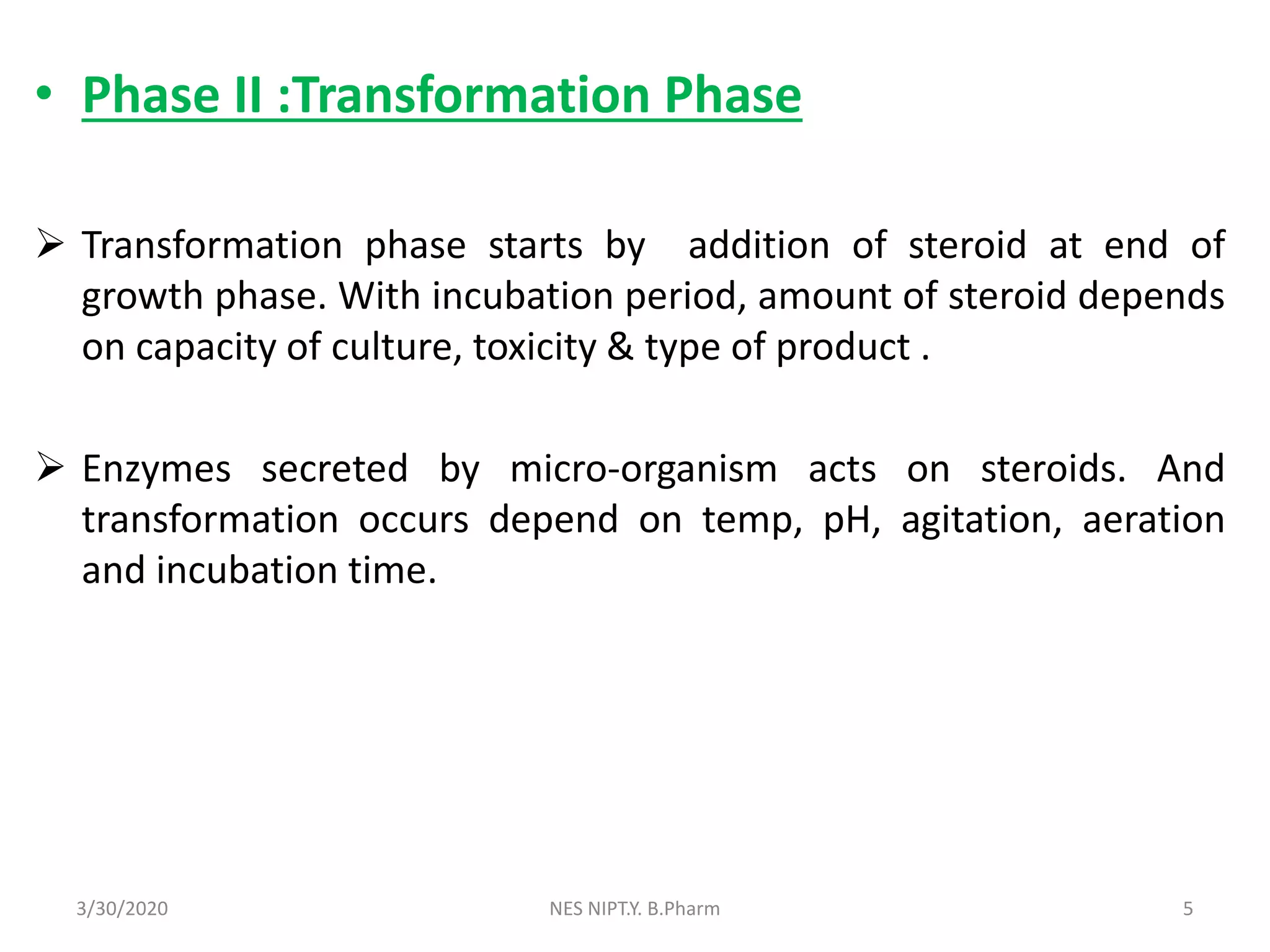 Microbial Biotransformation | PPTX